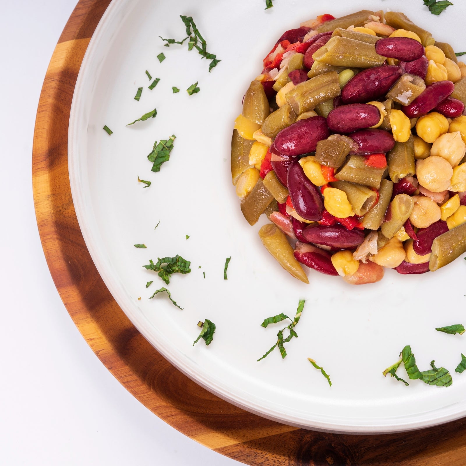 Mediterranean Three Bean Salad | Easy Chef - 10 Pack (4.4 OZ/Pouch) – 🌱 ...