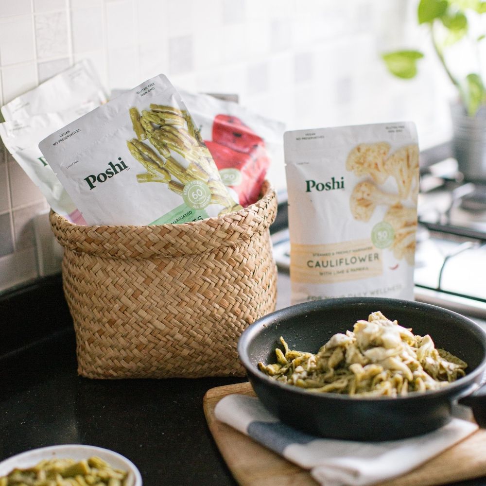 Poshi Easy Chef Sampler Variety Pack - 5 Pack (6 OZ - 8OZ/Pouch) – 🌱 Poshi